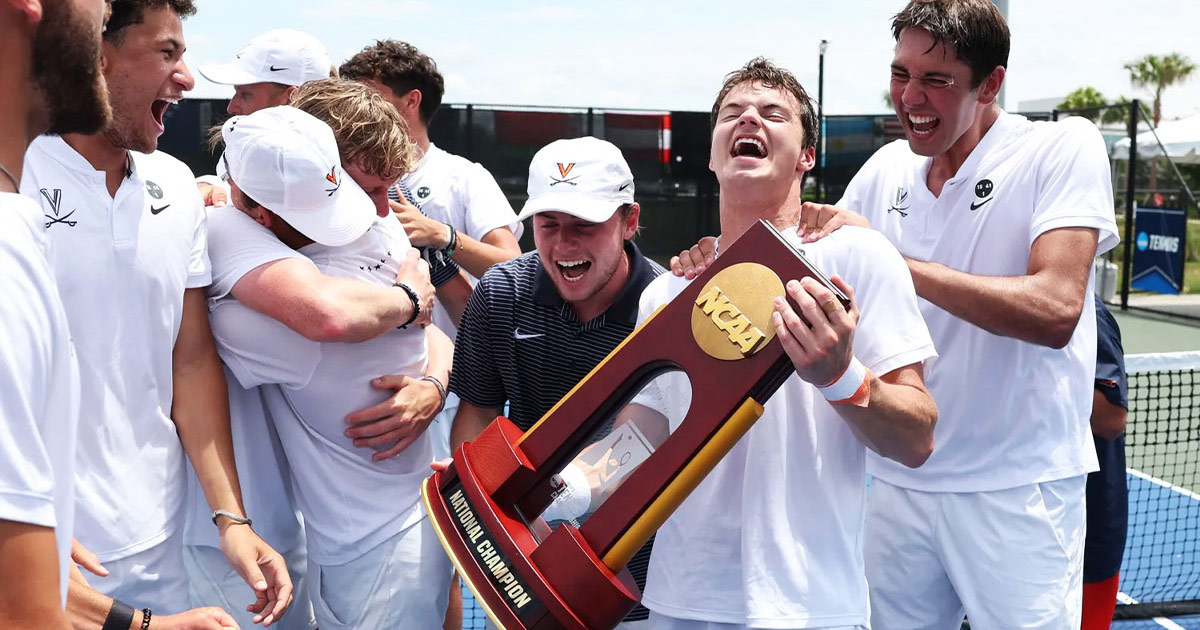 UVA men’s tennis wins second-straight national championship—VIRGINIA ...