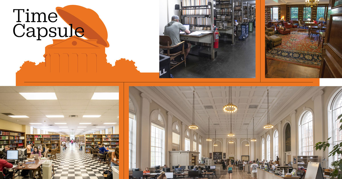 What is your most enduring memory of Alderman Library?—VIRGINIA Magazine