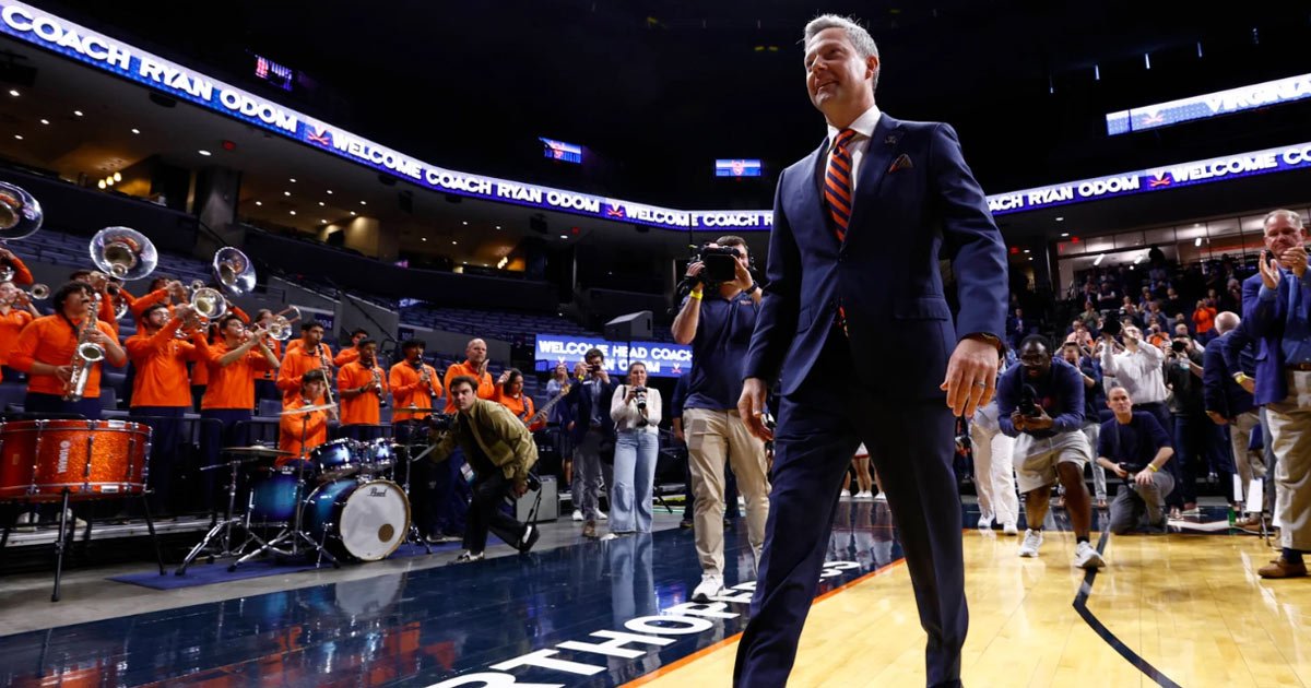 A homecoming for new men’s basketball coach Ryan Odom—VIRGINIA Magazine