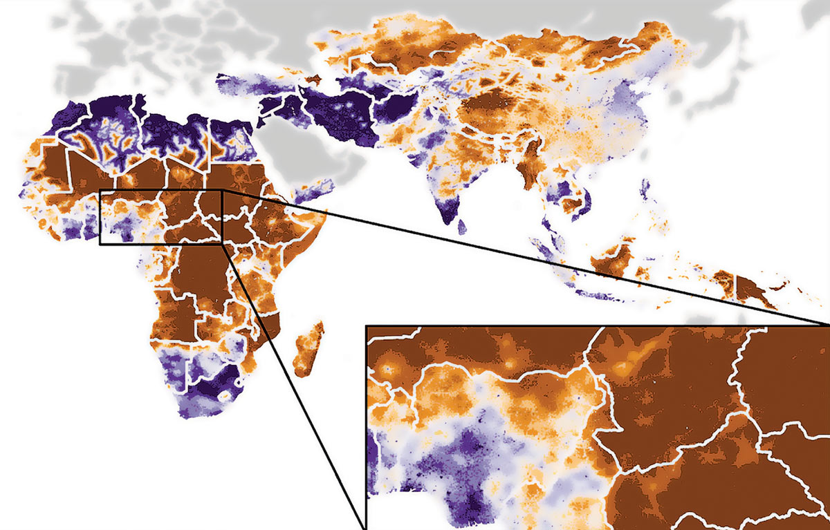 Mapping where housing materials add to risk of infectious disease ...