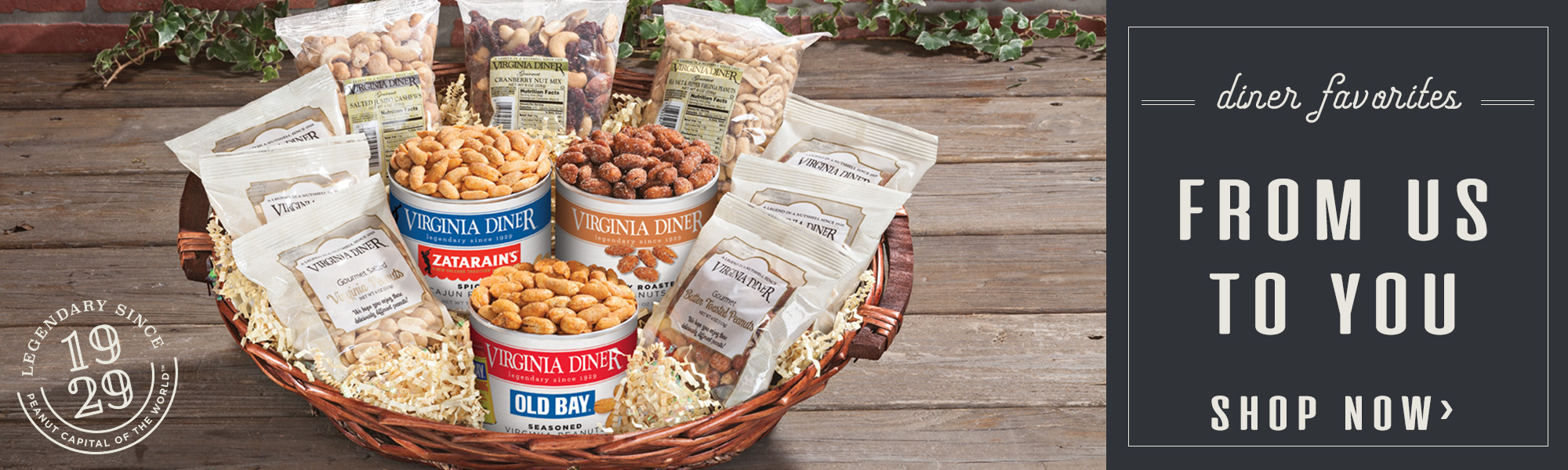 Virginia Peanuts, Gift Sets & More | Virginia Diner