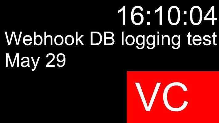 VC webhook db logging test | VeerCast - Live Video Streaming Platform