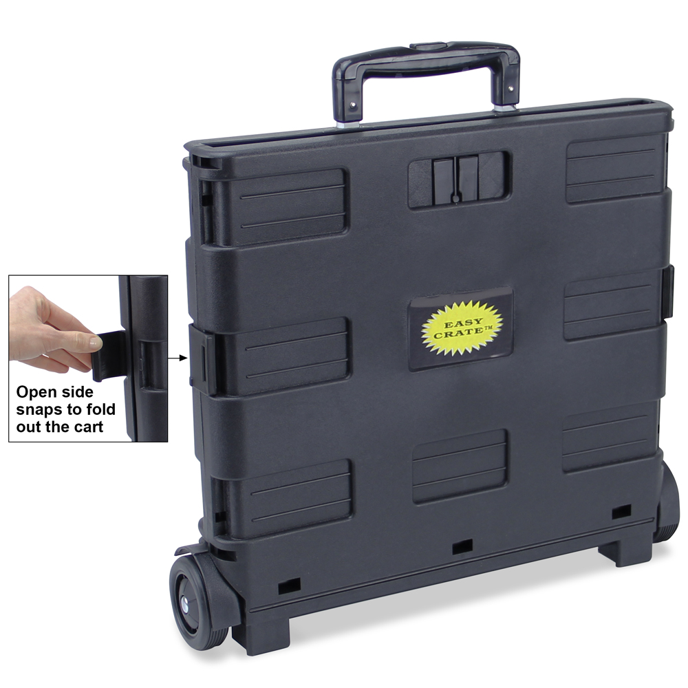 Baskets, Tubs and Files - Easy Crate Rolling Cart