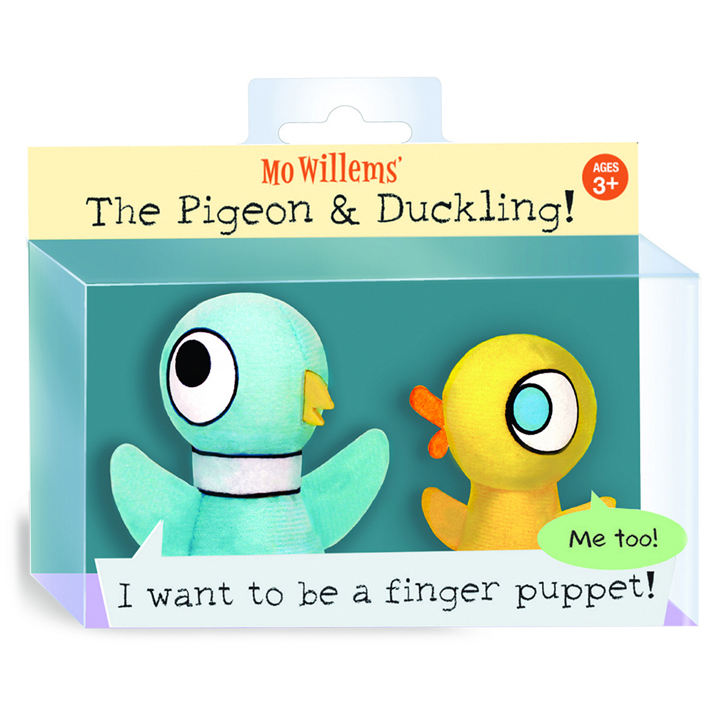 Puppets & Plush - The Pigeon & Duckling Finger Puppet Set