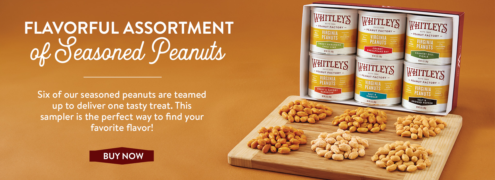 Whitley's Peanut Factory | Virginia Peanuts & Confections