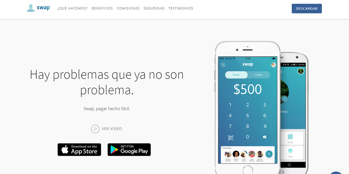 Swap, app que busca facilitar los pagos entre particulares