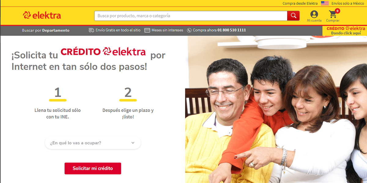 Grupo Elektra lanza nuevo crédito en línea; busca democratizar el eCommerce