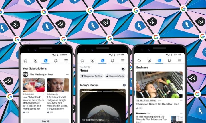 Facebook News y fichas de la Wikipedia: la red social se fija en Google ...