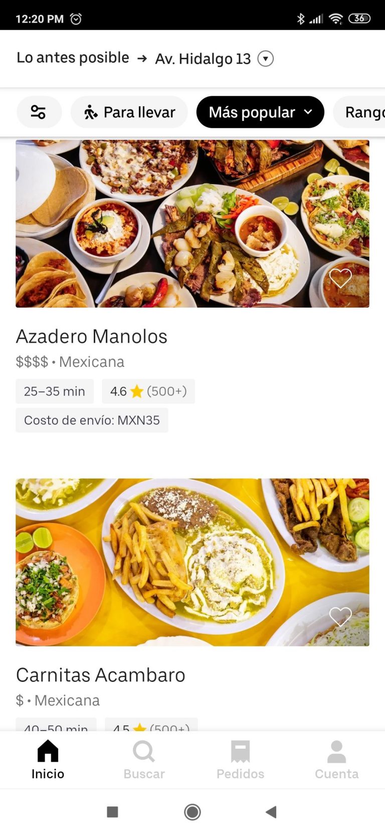 Uber Eats App: opiniones, análisis y valoración