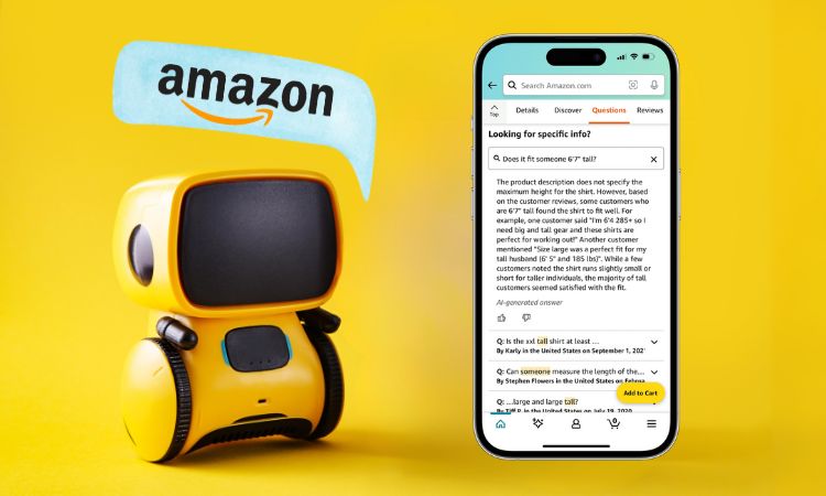 Amazon introduce en su app un asistente de compras basado en IA