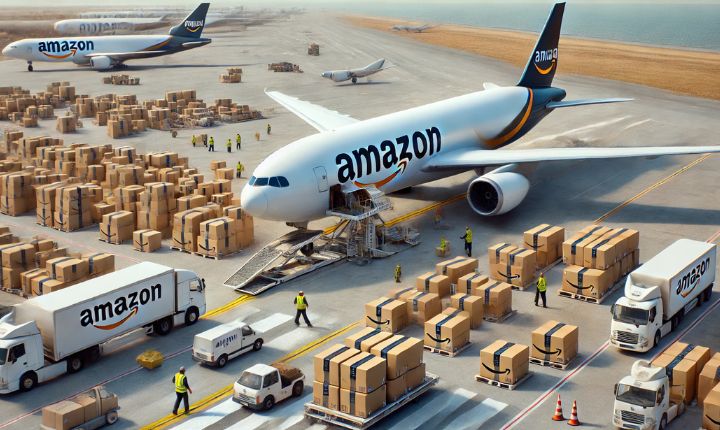 Amazon y Aeroméxico aceleran entregas con mayor red de transporte aéreo