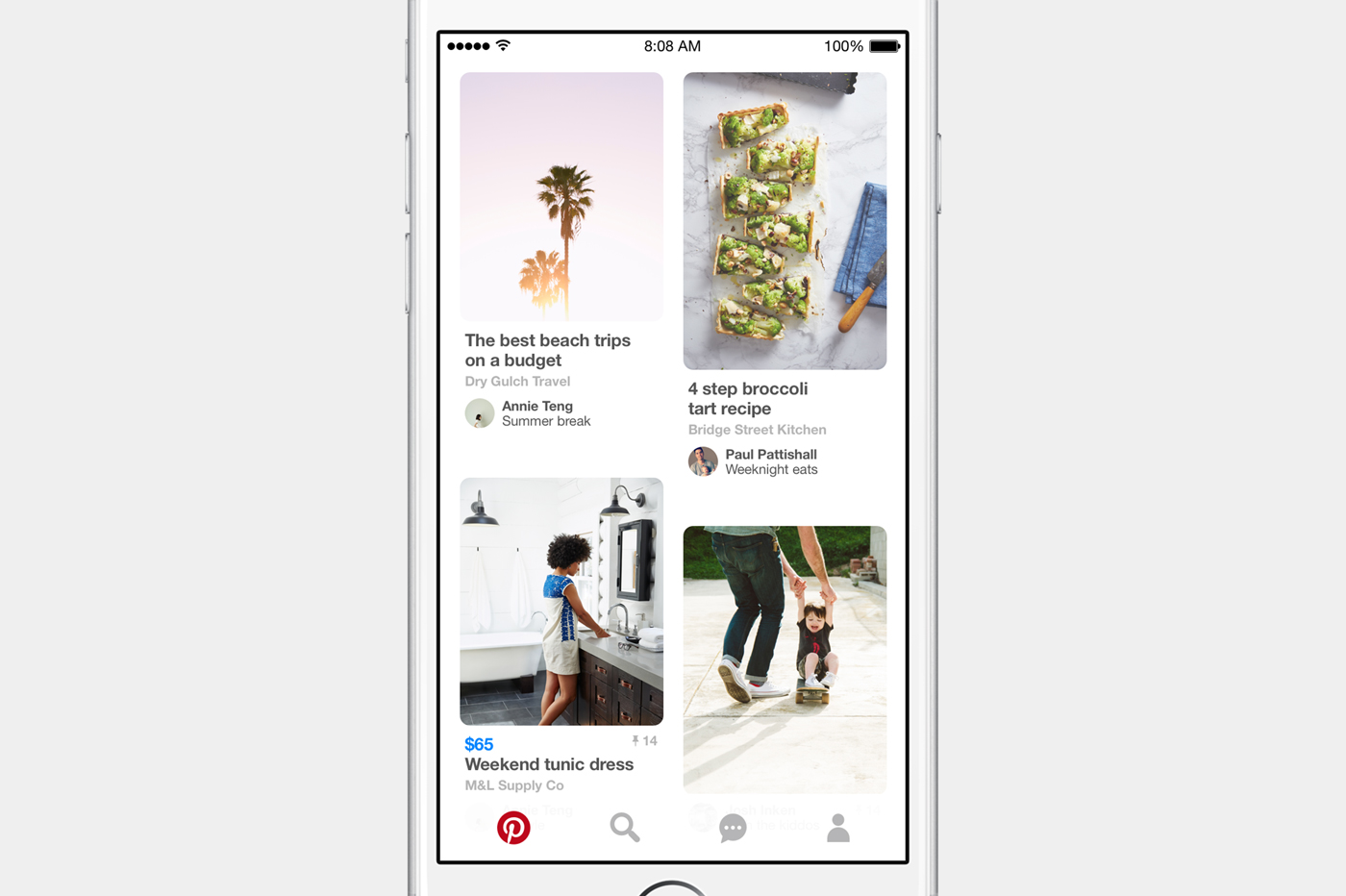 La app de Pinterest para IOS renueva su aspecto: más velocidad y diseño ...