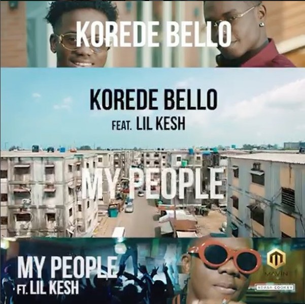 LYRICS: Korede Bello - My People ft Lil Kesh - Yalle Media