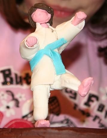 Karate Kid Cake - CakeCentral.com