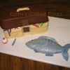 Tackle Box And Fish - CakeCentral.com