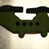 Chinook Ch47 Helicopter Cookies - CakeCentral.com