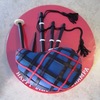 Bagpipe Cake - Glasgow Rangers Tartan - CakeCentral.com