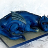 Blue Dragon Cake - CakeCentral.com