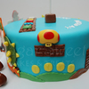 Super Mario Bros Bowser Goomba Cake - CakeCentral.com