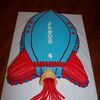 Rocket Birthday Cake - CakeCentral.com