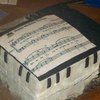 Piano And Sheet Music Cake - CakeCentral.com