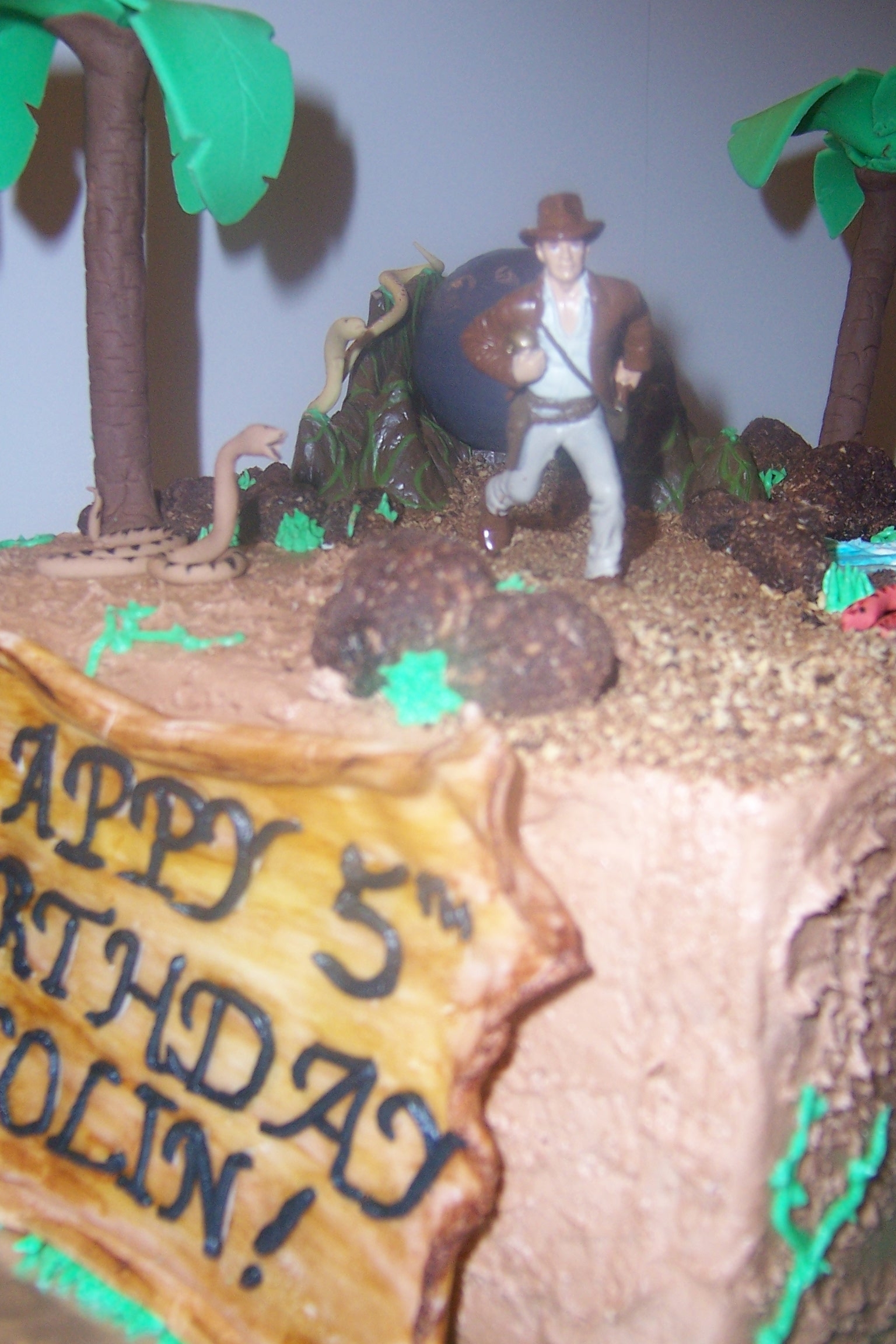 Indiana Jones Cake - CakeCentral.com