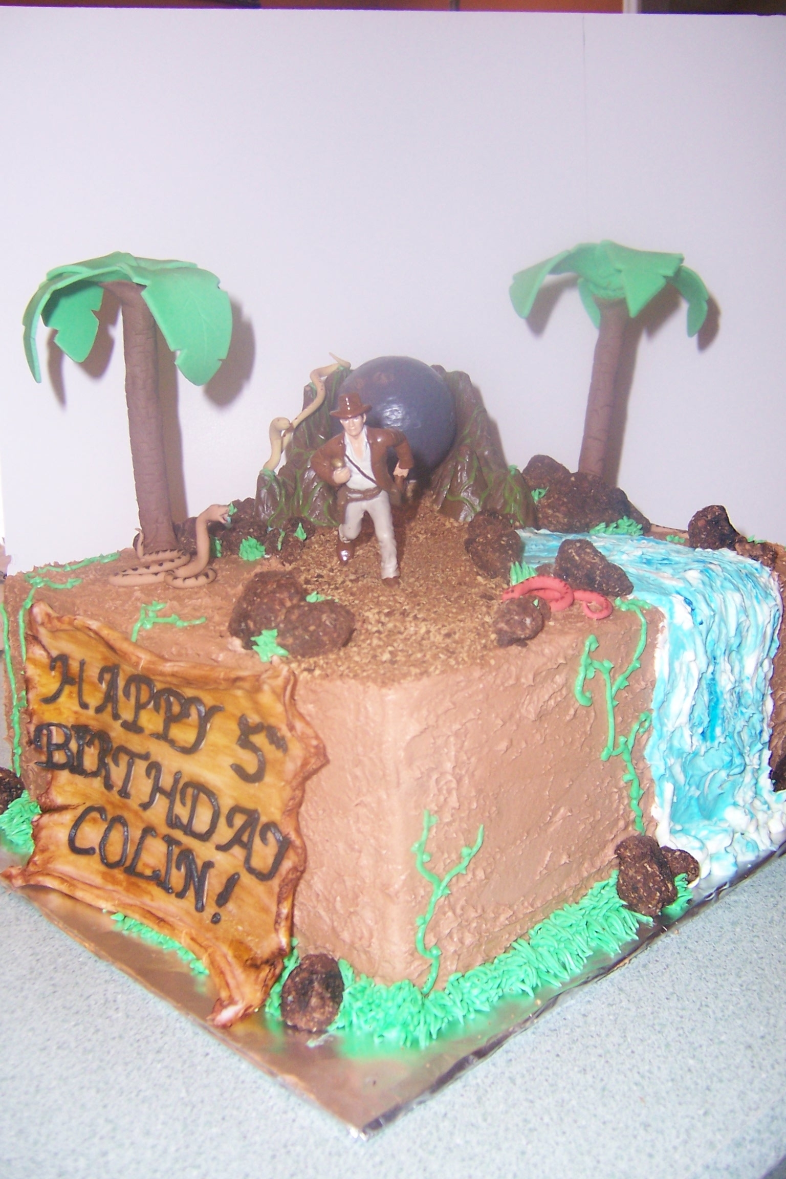 Indiana Jones Cake - CakeCentral.com