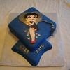 Graduation Cap Betty Boop - CakeCentral.com