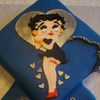 Graduation Cap Betty Boop - CakeCentral.com