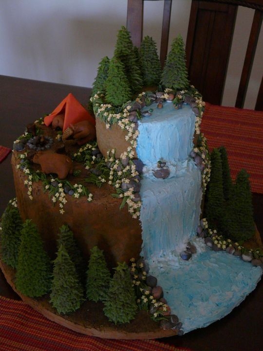 Great Outdoors Cake - CakeCentral.com