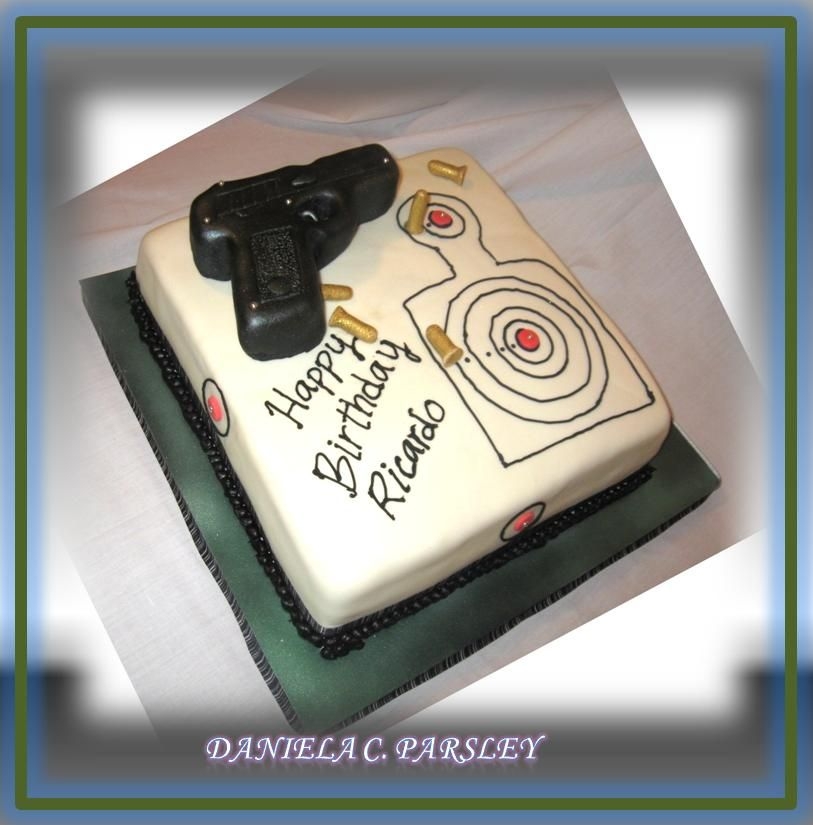 Gun Cake - CakeCentral.com