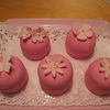 Pink Mini Cakes - CakeCentral.com