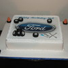 Ford Badge Birthday Cake - CakeCentral.com