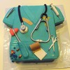 Nurse Scrubs Cake W/ Edible Instruments - CakeCentral.com