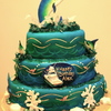 Marlin Fish And Boat Cake - CakeCentral.com