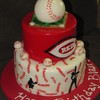 Cincinnati Reds Birthday Cake - CakeCentral.com