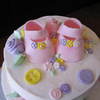 Baby Shower Cake Top View - CakeCentral.com