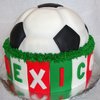 Team Mexico Soccer Cake - CakeCentral.com