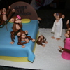 Monkeys Jumping On The Bed - CakeCentral.com