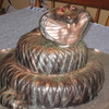 Awesome Cobra Cake - CakeCentral.com