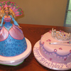 Princess Cake With Wand & Tiara - CakeCentral.com