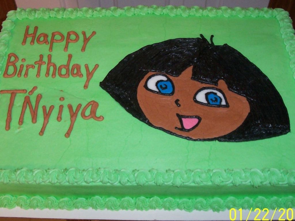 Dora The Explorer Happy Birthday