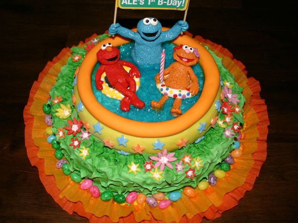Sesame Street Pool Party