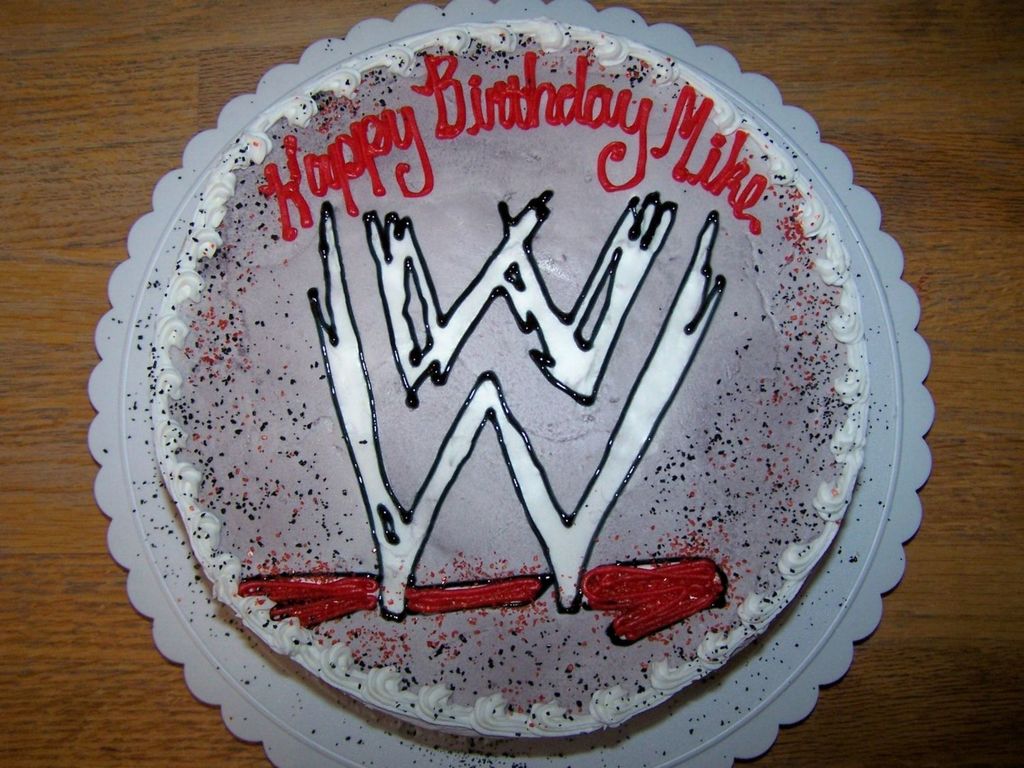 Wwe Wrestling Cake Decorations