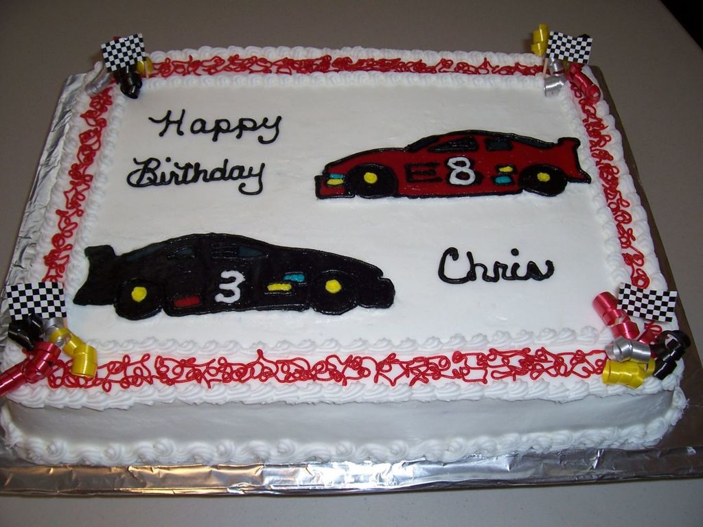 Nascar Cakes Happy Birthday