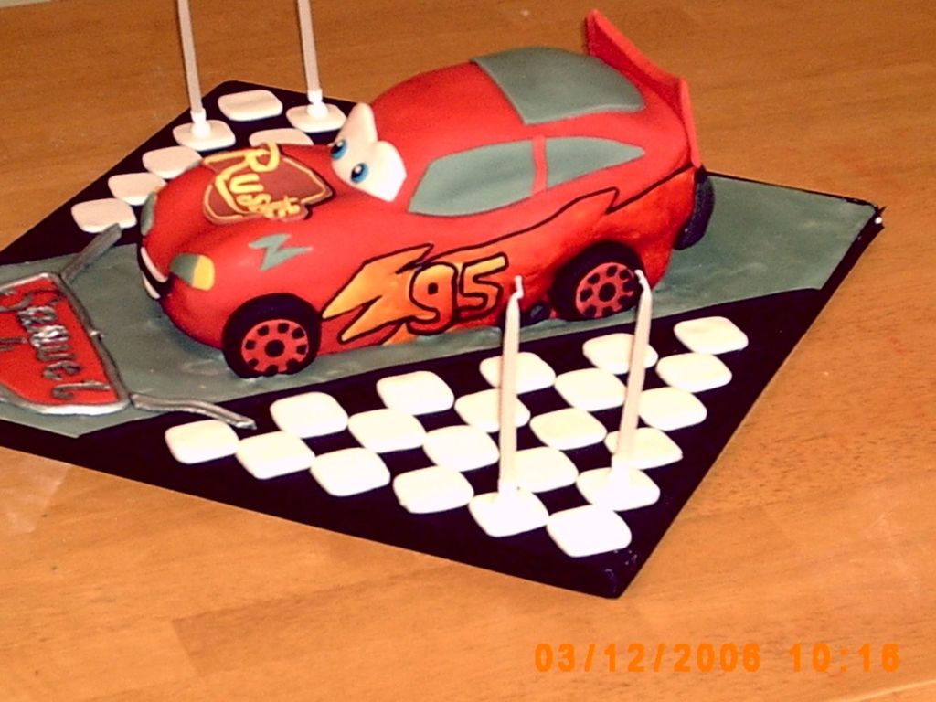 Lightning Mcqueen Side View