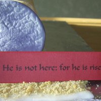 Easter "Empty Tomb" Cake Cake Gallery on Cake Central