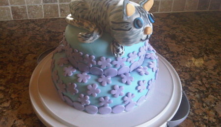 Fat Cat Cake - CakeCentral.com