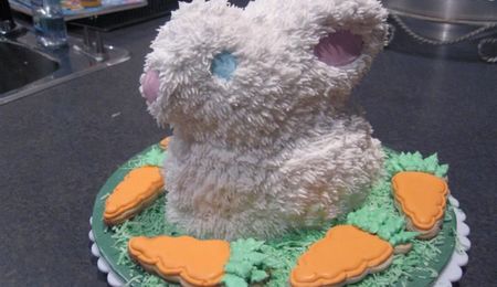 Bunny Cake 3D - CakeCentral.com