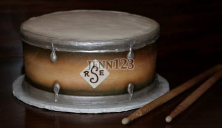 Snare Drum Birthday Cake - CakeCentral.com